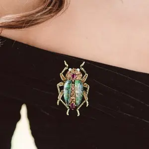 BILL SKINNER STUDIO Bejewelled Statement Brooch