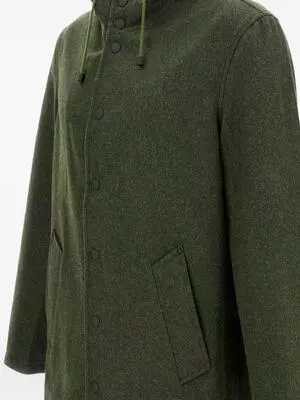 ALPE PIANO Hooded Wool Coat