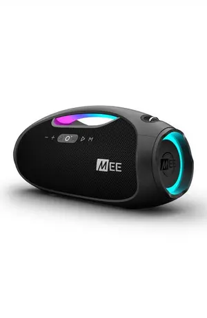 MEE AUDIO Partyspkr Xl Bluetooth Wireless Speaker W/ Dynamic Led Lighting - Black
