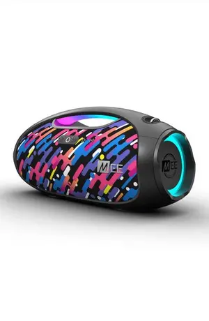 MEE AUDIO Partyspkr Xl Bluetooth Wireless Speaker W/ Dynamic Led Lighting - Colorful