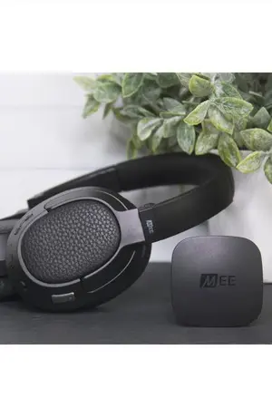 MEE AUDIO Connect T1cma Bluetooth Transmitter & Headphones Bundle For Tv