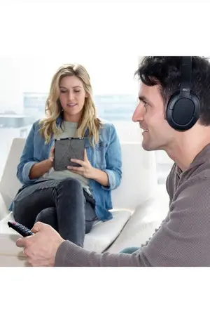 MEE AUDIO Connect T1cma Bluetooth Transmitter & Headphones Bundle For Tv