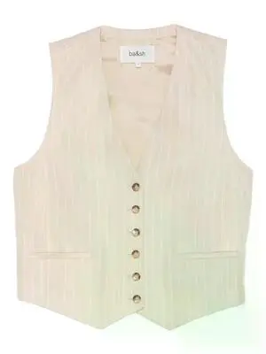 Ba&sh Patsy Gilet Neutrals