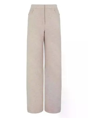 Giorgio Armani Mélange-effect Trousers