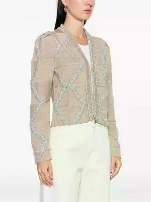 CECILIA PRADO Diamond Pattern Cardigan