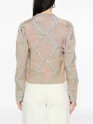 CECILIA PRADO Diamond Pattern Cardigan