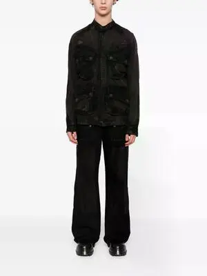 JULIUS Distressed-effect Denim Jacket