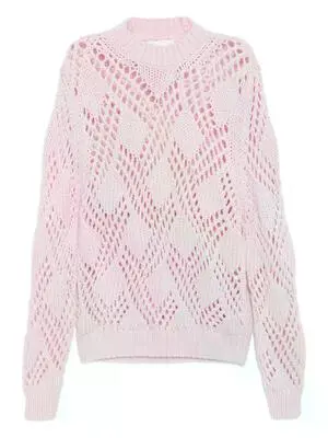 JIL SANDER Open Knit Sweater