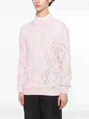 JIL SANDER Open Knit Sweater