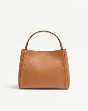 Valentino Garavani Alltime Medium Handbag - Almond