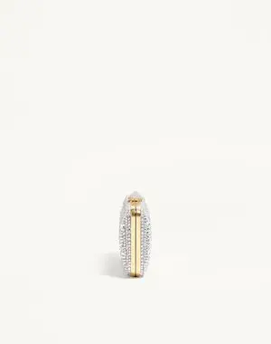 Valentino Garavani Carry Secrets Rhinestone Minaudiere - Crystal