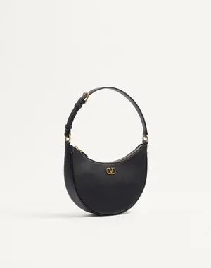 Valentino Garavani Vlogo Signature Mini Hobo Bag - Black