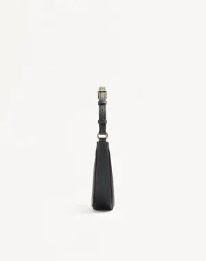 Valentino Garavani Vlogo Signature Mini Hobo Bag - Black