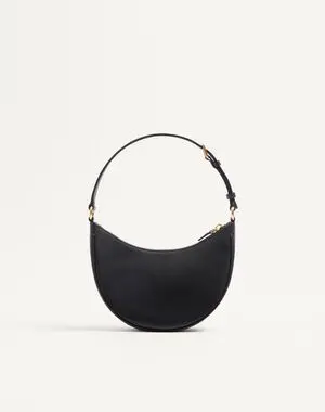 Valentino Garavani Vlogo Signature Mini Hobo Bag - Black