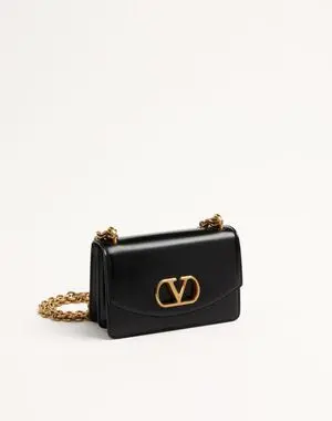 Valentino Garavani Vain Small Shoulder Bag - Black