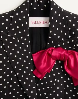 Valentino Garavani Supergran Jacket In Plusdepois Print - Black/birch