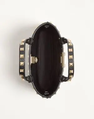 Valentino Garavani Rockstud Mini Shopping Bag - Black