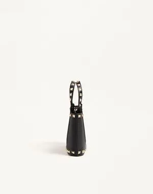 Valentino Garavani Rockstud Mini Shopping Bag - Black