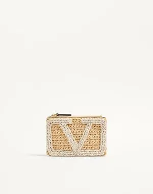 Valentino Garavani Textured Wallets For Women