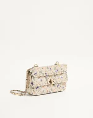 Valentino Garavani Rockstud Spike Small Jacquard Bag