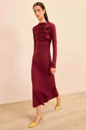 Ulla Johnson Safi Long Sleeve Dress
