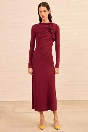 Ulla Johnson Safi Long Sleeve Dress