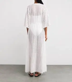 Melissa Odabash Knitted Tali Maxi Kaftan