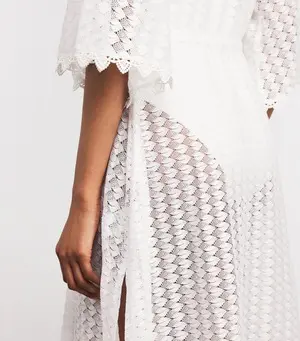 Melissa Odabash Knitted Tali Maxi Kaftan