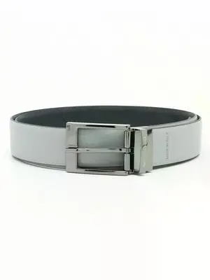 Armani Exchange Square-buckle Belt