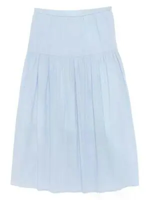 TO B. BY AGNÈS B. Cotton Midi Skirt