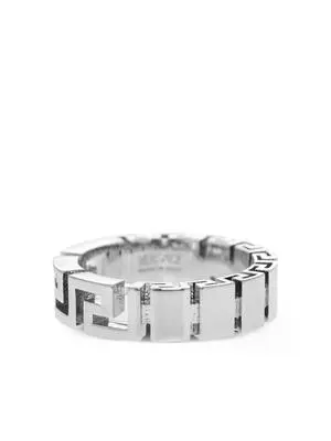 Versace Greca Motif Band Ring