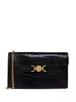 Versace Medusa '95 Crocodile Effect Clutch Bag