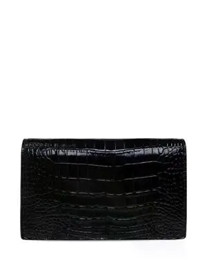 Versace Medusa '95 Crocodile Effect Clutch Bag