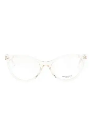 Saint Laurent Cat-eye Glasses - Neutrals