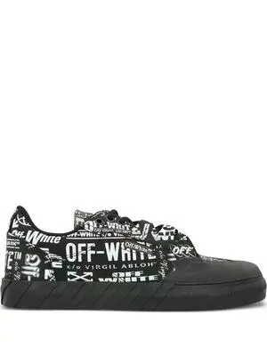 Off-white Printed Sneakers For Men