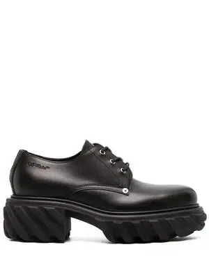 Off-White Exploration Leather Derby Shoes