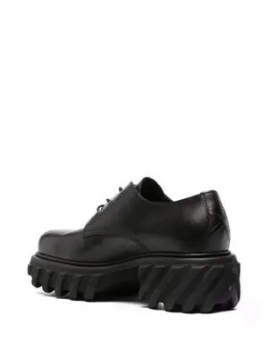 Off-White Exploration Leather Derby Shoes