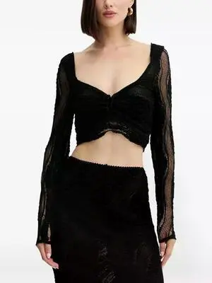 Charo Ruiz Ibiza Trimmed Blouses