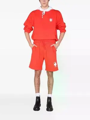 Helmut Lang Graphic Drawstring Shorts