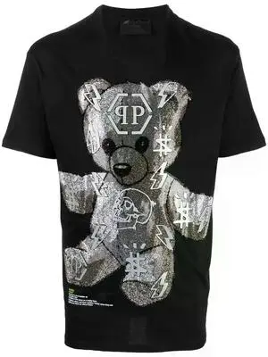 Philipp Plein Teddy Bear Short-sleeve T-shirt