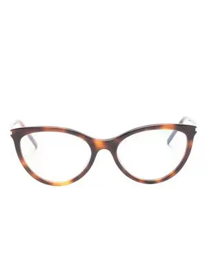 Saint Laurent Cat-eye Glasses - Brown
