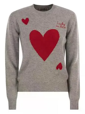 MC2 SAINT BARTH Heart Motif Top