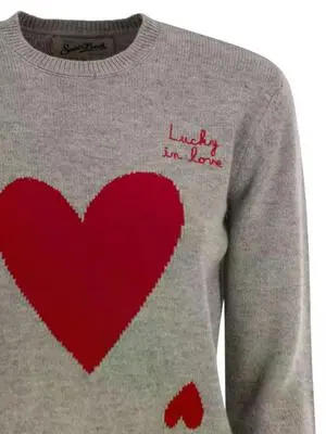 MC2 SAINT BARTH Heart Motif Top