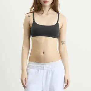 SKIMS Fits Everybody Scoop Bralette - Onyx