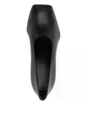ALAINPAUL 80mm Square Toe Pumps