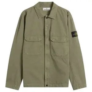 Stone Island Logo Overshirts For Men