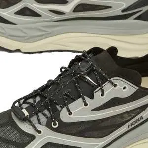 Hoka One One Stinson 7 Trail Running Sneakers - Stellar Grey/eggshell