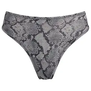 SKIMS Fits Everybody Thong - Shadow Snake Print