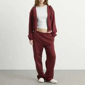 SKIMS Cotton Fleece Classic Straight Leg Pant