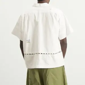 STORY MFG. Greetings Hand Embroidered Shirt